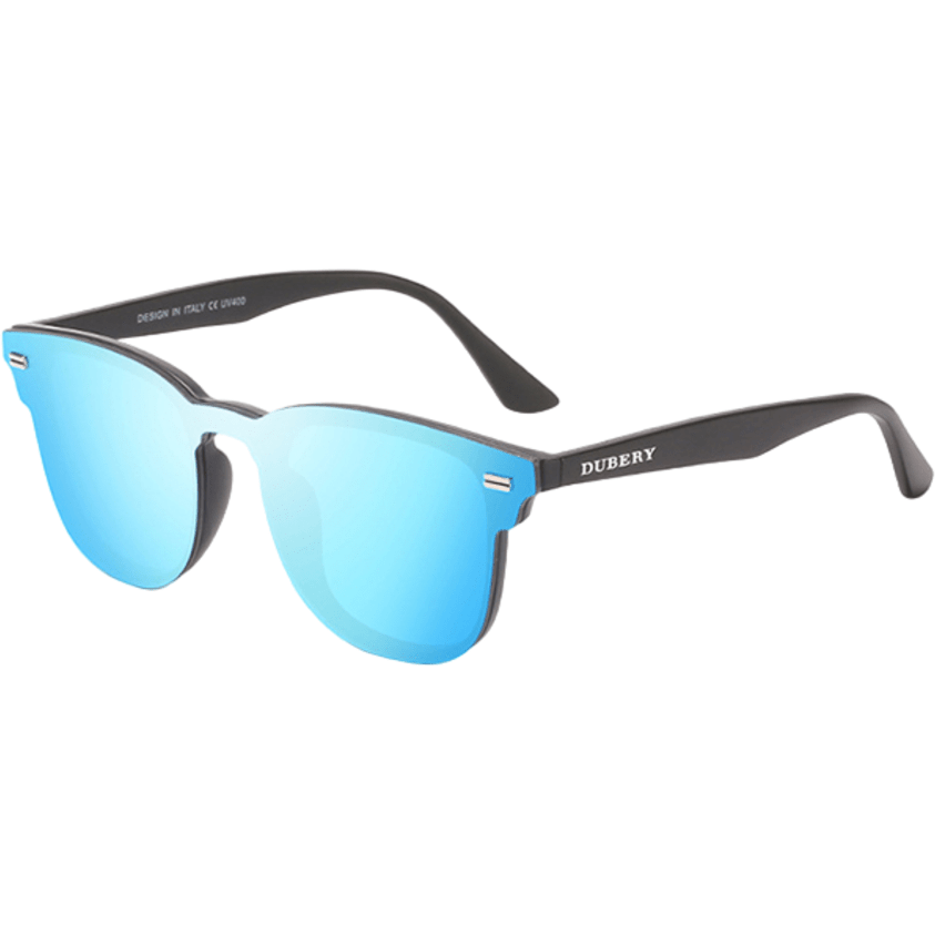 Dubery Sunglasses Black / Blue D3002 C7